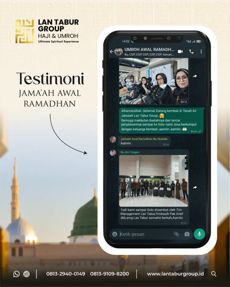 Lan Tabur Group - Umroh Solo Nyaman ya Lan Tabur Group - Lantaburgroup ...